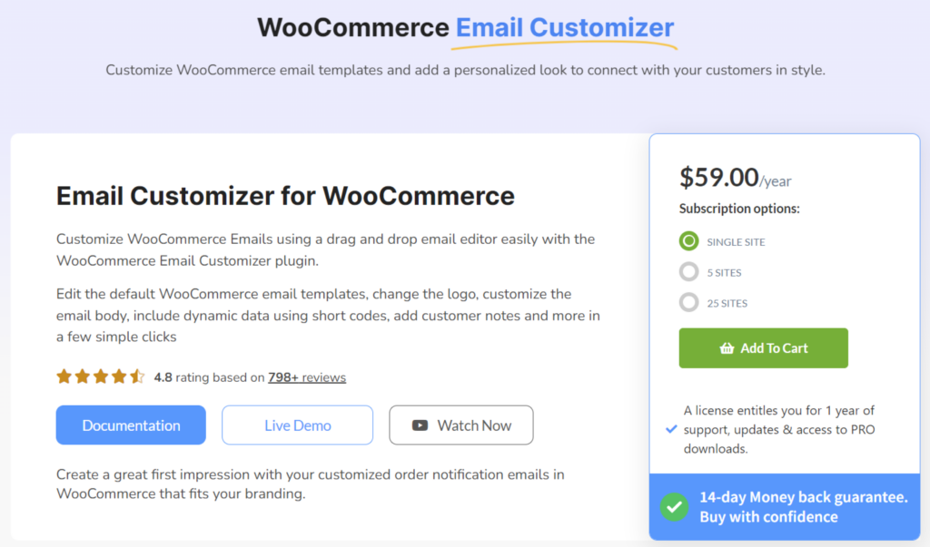 WooCommerce Email Customizer Plugins - WLA