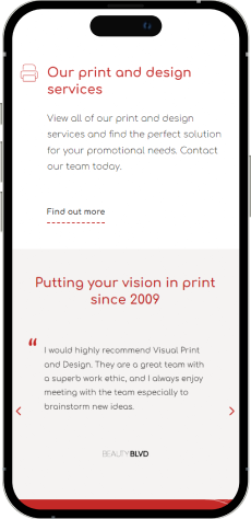 Visual print - White Label Agency